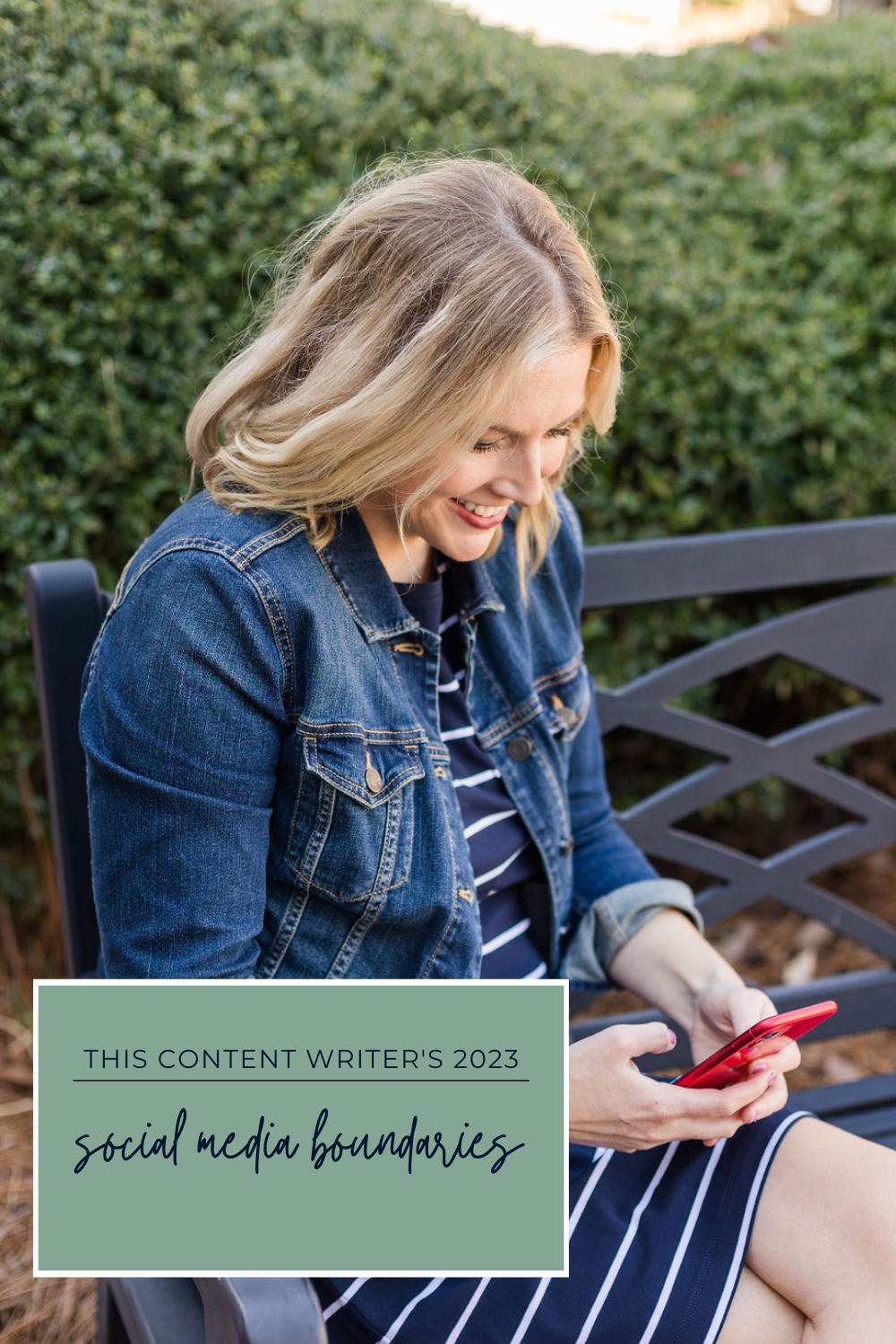 My 2023 Social Media Boundaries • Jamie C. Dickson